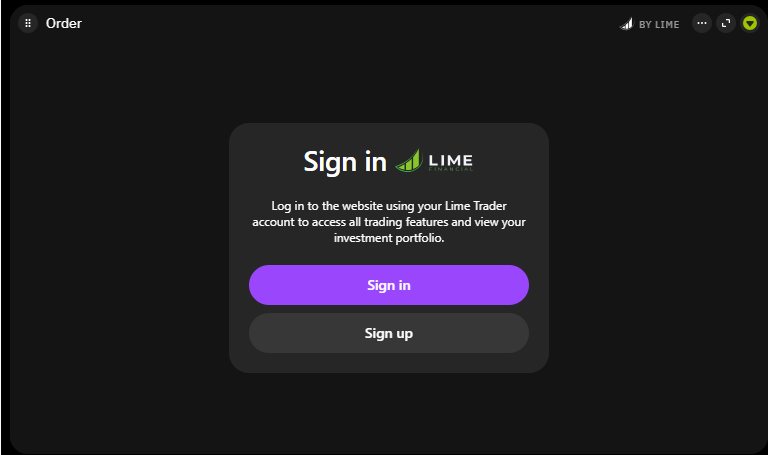 Take Profit and Lime Trading Partnership